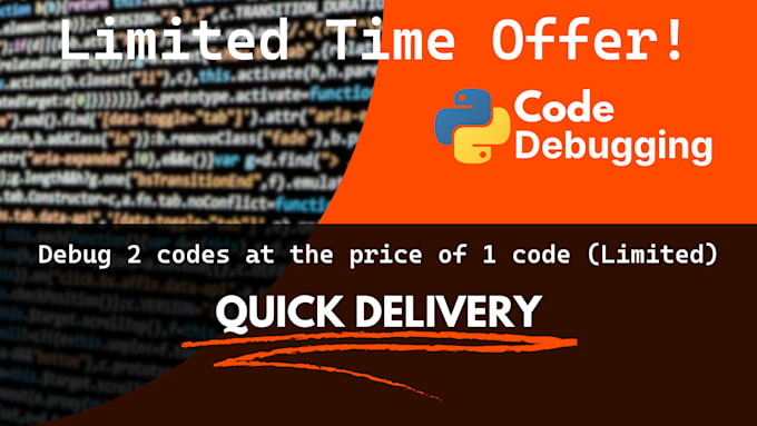 Debug Your Python Script And Project By Supergamer157 Fiverr
