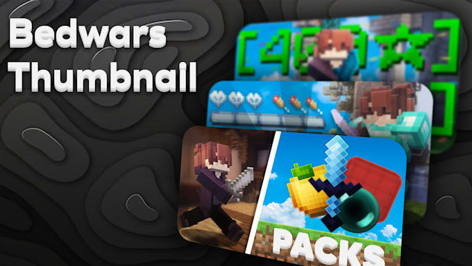 Create a thumbnail for your bedwars or ranked bedwars video by Mc3fov ...