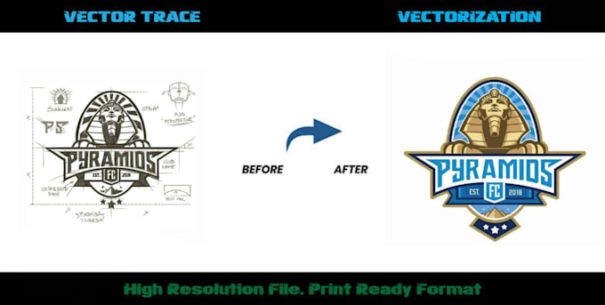 Vector tracing, vectorize image, convert logo to vector by Eloisemays ...