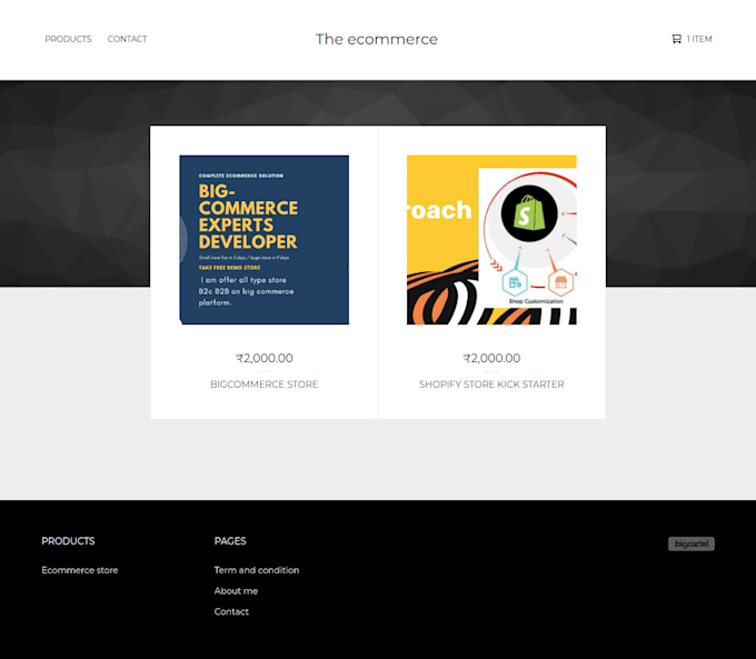 Basic shopify store setup by Ersanjay5991 | Fiverr