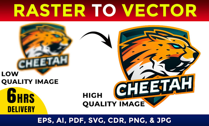 Do vector tracing, redesign, redraw, edit and modify logo or image to ...