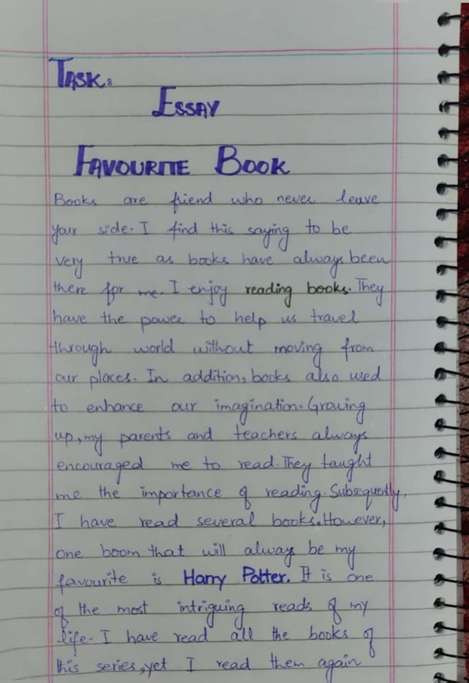 Do handwriting assignment in a cursive writing by Dimplemalik1327 | Fiverr