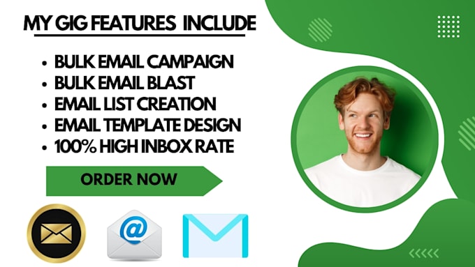 Send bulk email campaign bulk email blast send mass email cold email by ...