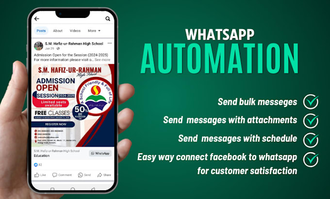 Create whatsapp chatbot automation for your business by Akhtarali283 ...