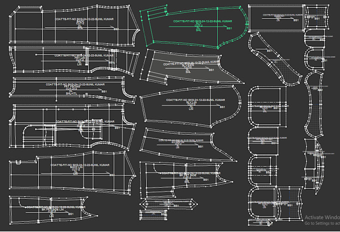 Make an apparel sewing pattern for garments manufacture by Nnipatterns ...