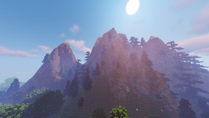 Create a beautiful handpainted minecraft map by Just_aguy | Fiverr