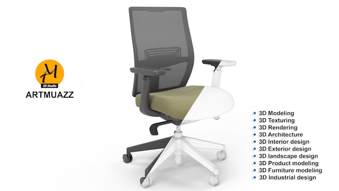 Create furniture 3d models and renders of sofa,chair,bed,mattress,table ...