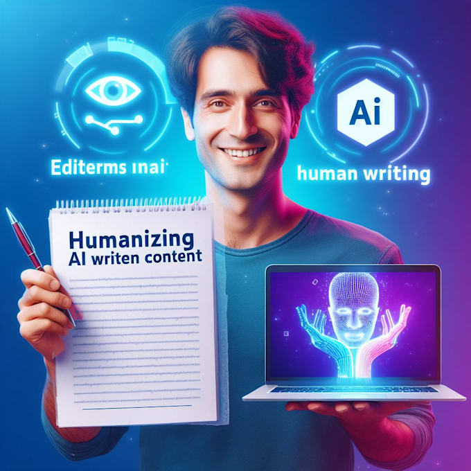 Edit ai generated content and humanize ai text by Ahsn_rza | Fiverr