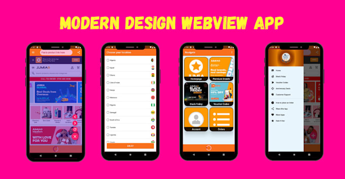 Create webview app for any website with support for google and other sign in by Blackorbs | Fiverr
