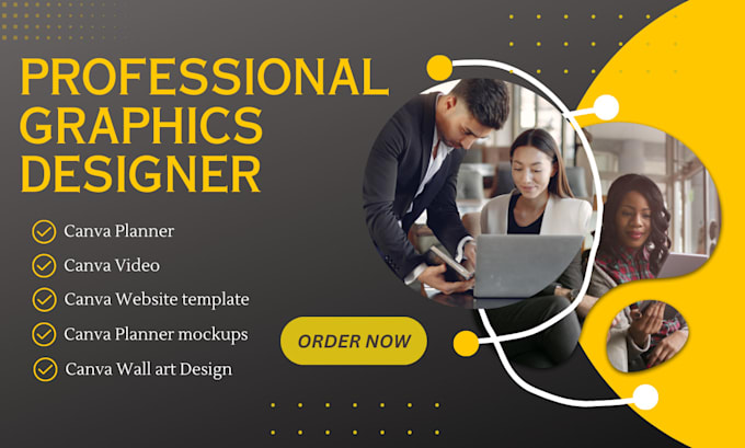 Design canva digital planner, canva planner template, canva mockup, canva video by Flam_expert ...