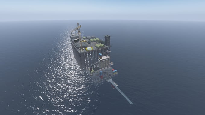 Send you my custom oil rig by Tkb343 | Fiverr