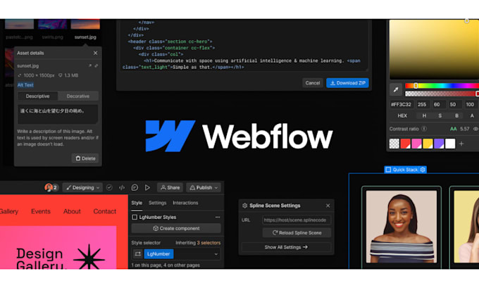 Create 3d stunning webflow designs with boosters, splines, and lottie ... Create 3d stunning webflow designs with boosters, splines, and lottie ...