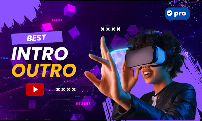 Create youtube podcast intro outro videos and animated logo by Viyaso ...