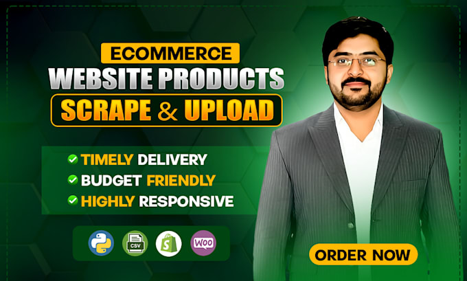 Website scraping shopify and woocommerce product scraping by ...