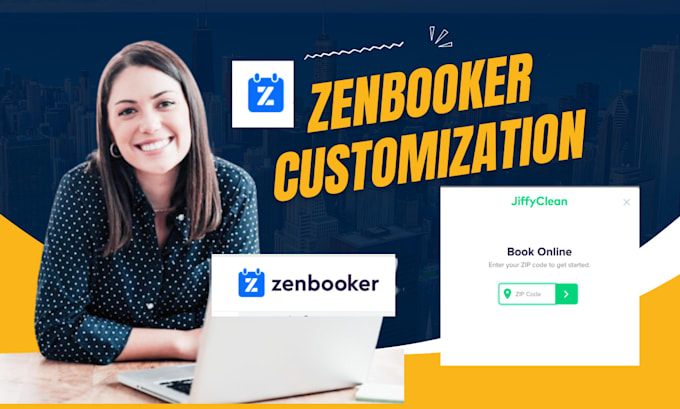 Customization zenbooker online booking system for your website by Cdr ...