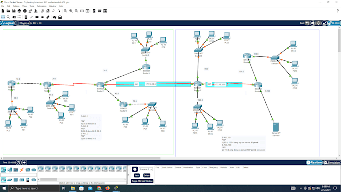 Design And Configure Your Cisco Packet Tracer And Gns3 By Frhanarain Fiverr