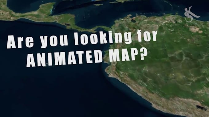 Create 3d map animation , travel route, and youtube videos by ...