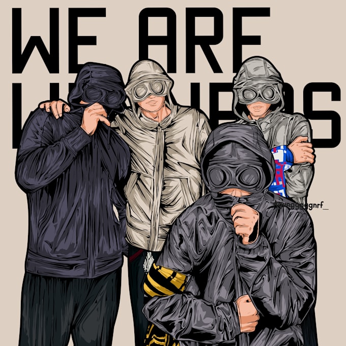 Draw amazing the casual from football ultras other by Agungfadillah01 ...