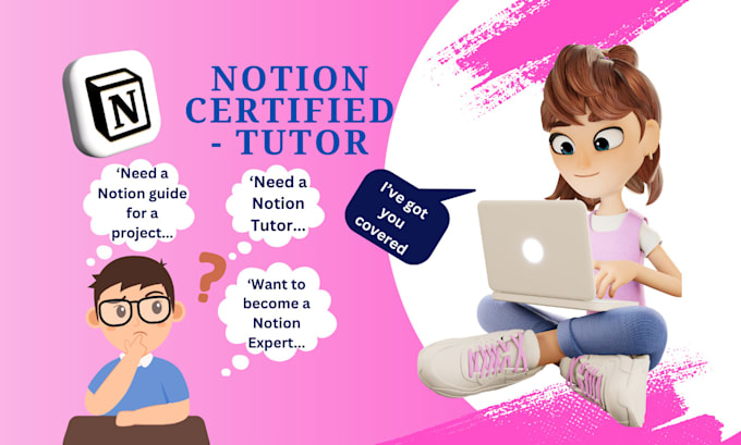 Be Your Notion Tutor As A Notion Expert For Notion Templates By Cecilia B16 Fiverr