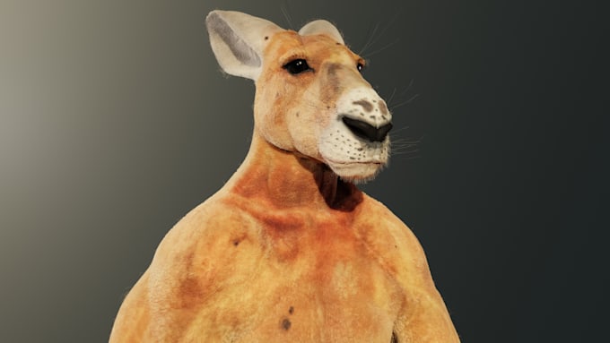 Make a hyper realistic animal in blender by Angusbodangus | Fiverr