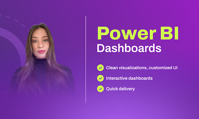 Build data analysis in power bi dashboards by Lulafelli | Fiverr