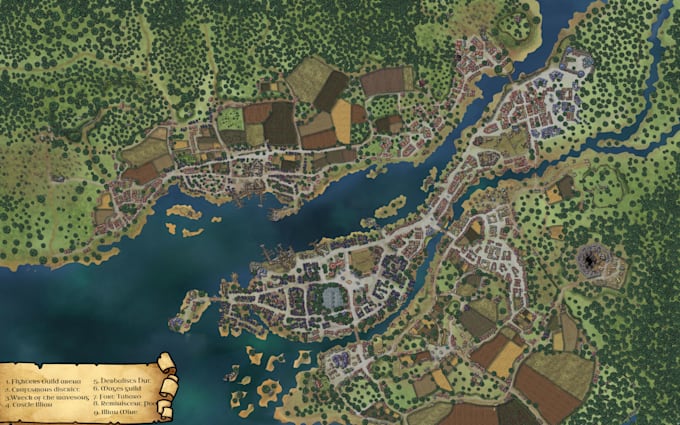 Create detailed dnd world maps for fantasy table top games by ...