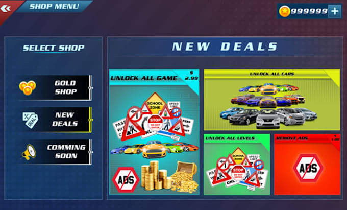 Design stunning game ui, gui, hud for your mobile games by Mrsherrykhan ...