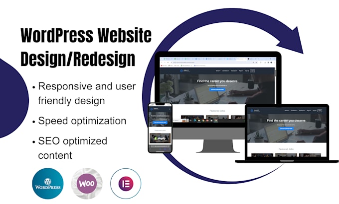 Do wordpress responsive website design or redesign by Autsolutions | Fiverr