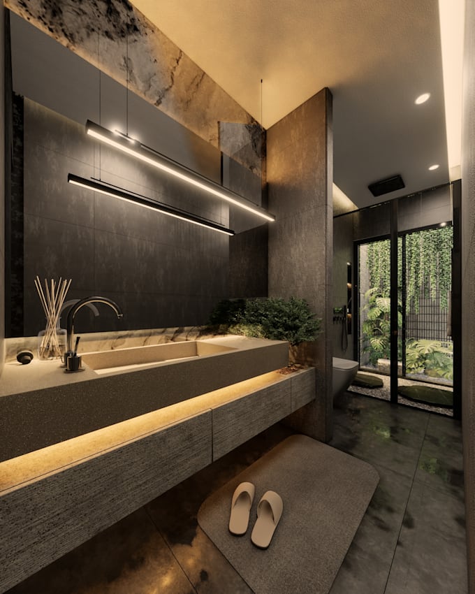 Do realistic interior design rendering by Inggridselsya | Fiverr