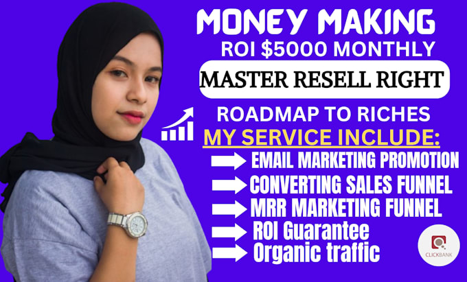 Promote master resell right course roadmap, email campaign, passive ...