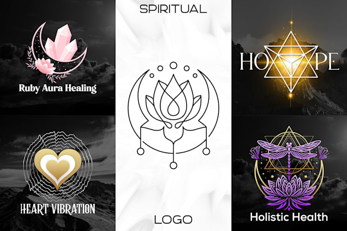 Do sacred geometry, mystical, yoga, holistic, spiritual logo design by ...