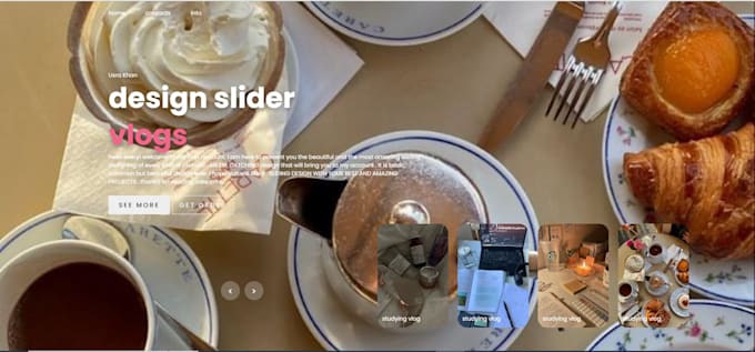 Creating websites for your aesthetic projects by Leyunna | Fiverr