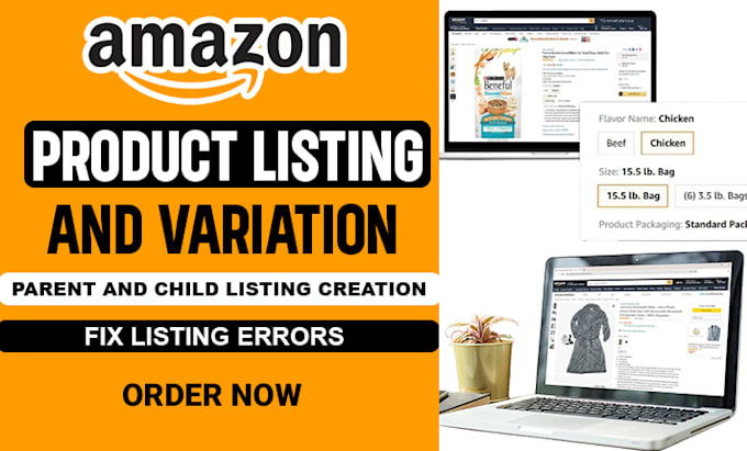 Create, merge, or fix your amazon product listings and variations by Arqambutt774 | Fiverr