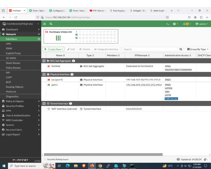Configure fortinet fortigate firewall by Mansoorkhan720 | Fiverr Configure fortinet fortigate firewall by Mansoorkhan720 | Fiverr