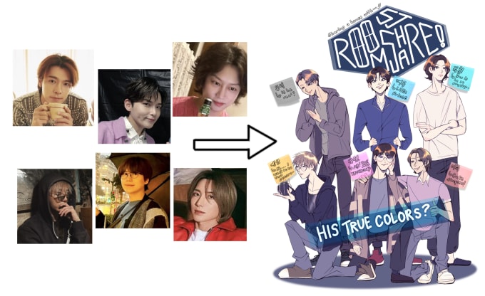 Make you fan art by Dibuhantuiles | Fiverr