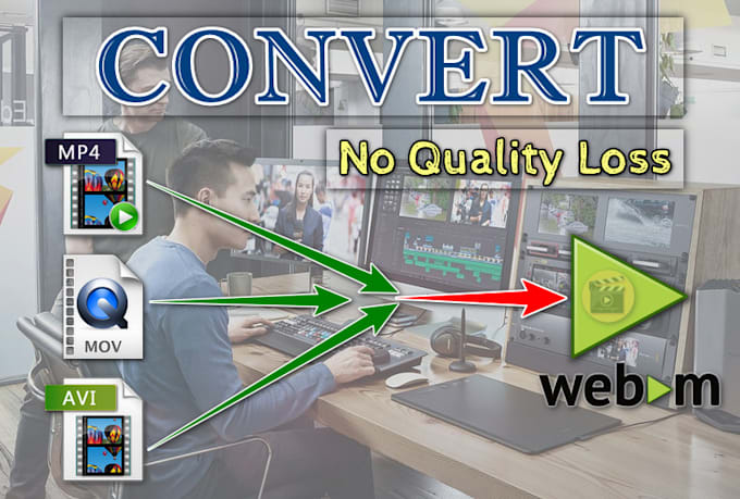 Convert any video file to webm format for web by Yousufmalik11 | Fiverr