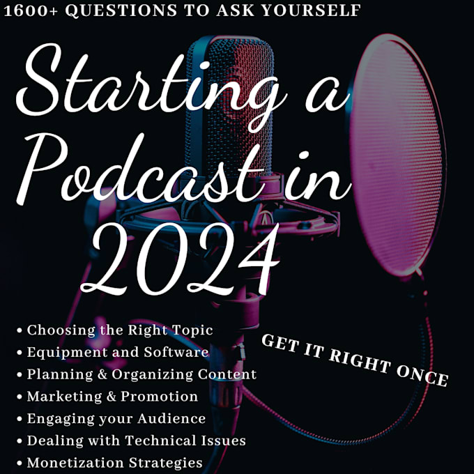 Guide you with expert questions for starting a podcast by Culiacan20 ...