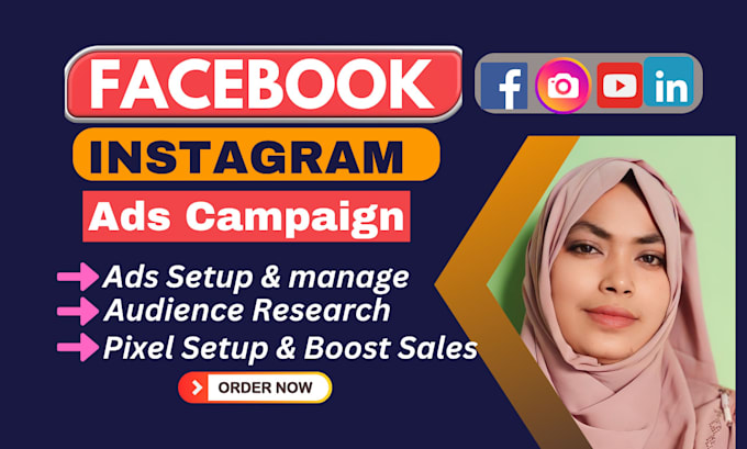 Run facebook ads campaign, marketing, advertising, fb and instagram ads manager by Liza ...