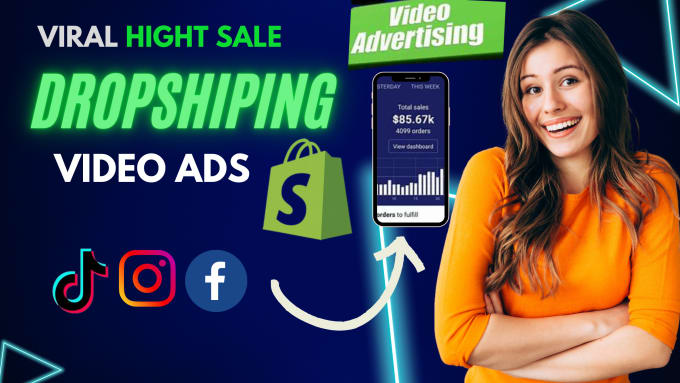 Make Viral Tik Tok Facebook Video Ads For Ecommerce And Dropshipping By