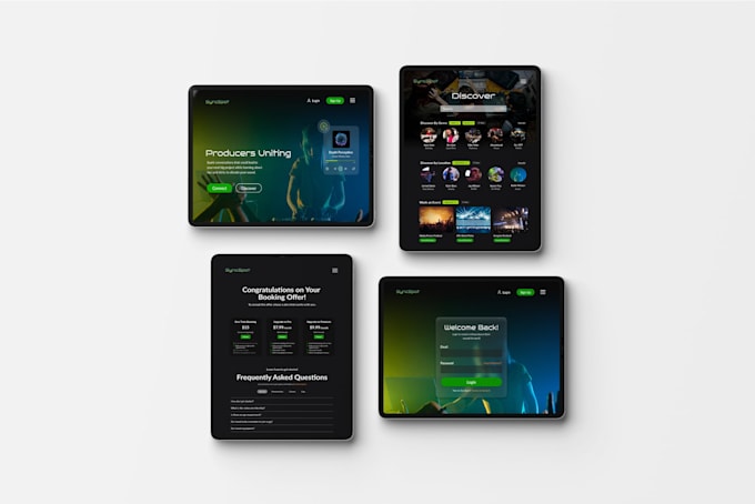 Design modern websites with interactive features by Adamontes | Fiverr