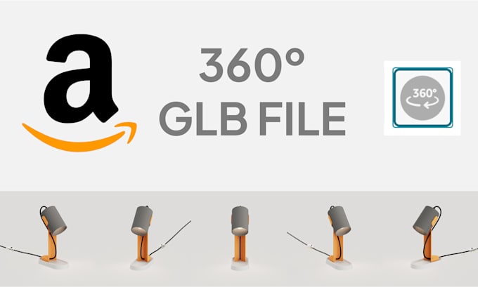 Create glb 3d files for amazon listings
