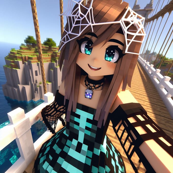 Create ai art of your minecraft character by Staceyguerin | Fiverr