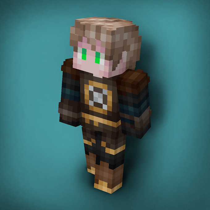 Make a custom minecraft skin for you by Phobetorabyss | Fiverr