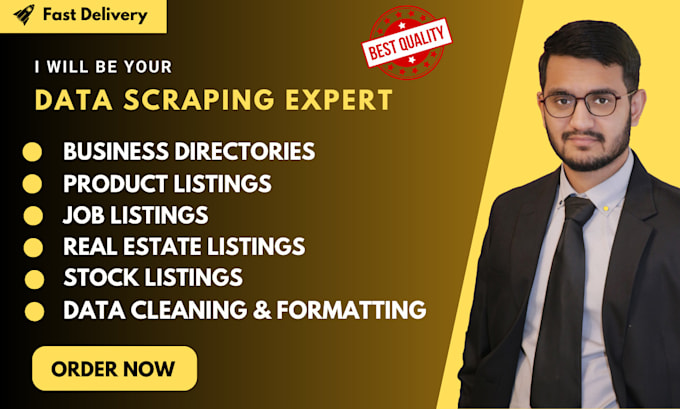 Do Web Scraping Data Minning And Data Extraction From Any Website By Inzamamfs Fiverr