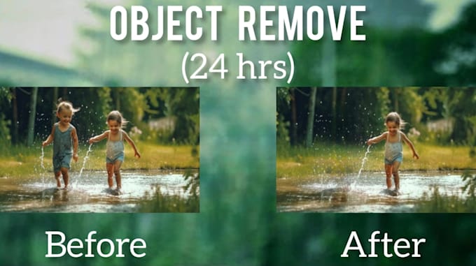 Remove object from photo by photoshop editing professionally by ...