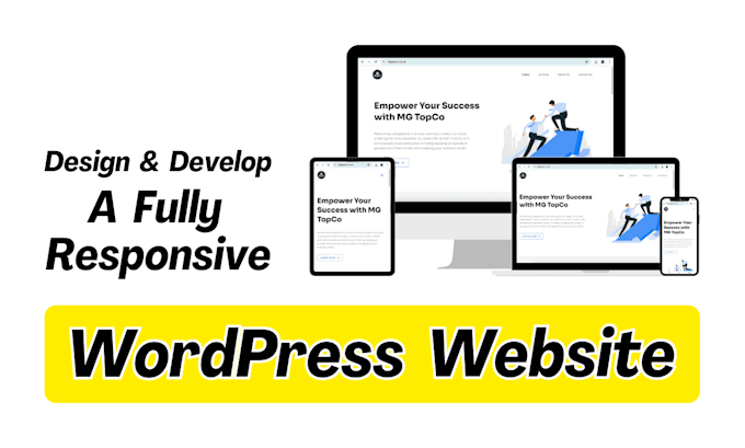 Design and develop a fully responsive wordpress website by Debu101 | Fiverr
