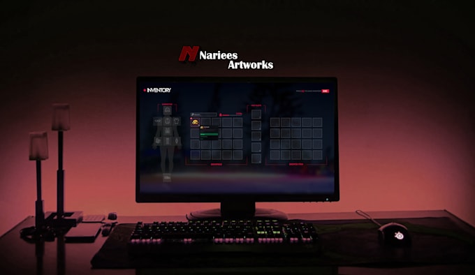 Create game inventory ui ux s for you by Narieesartwork | Fiverr