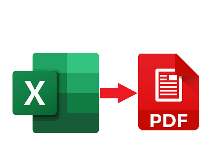 Convert pdf to excel, excel to pdf by Shamlanaseeh | Fiverr