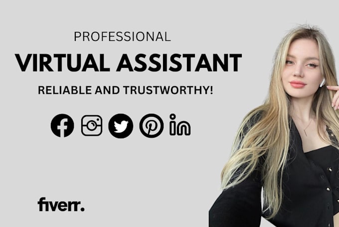 Be your expert administrative virtual assistant by Sunduscreationz | Fiverr