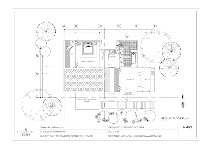 Convert pdf to dwg, pdf to cad, redraw 2d floor plan, by Hamz_rana | Fiverr